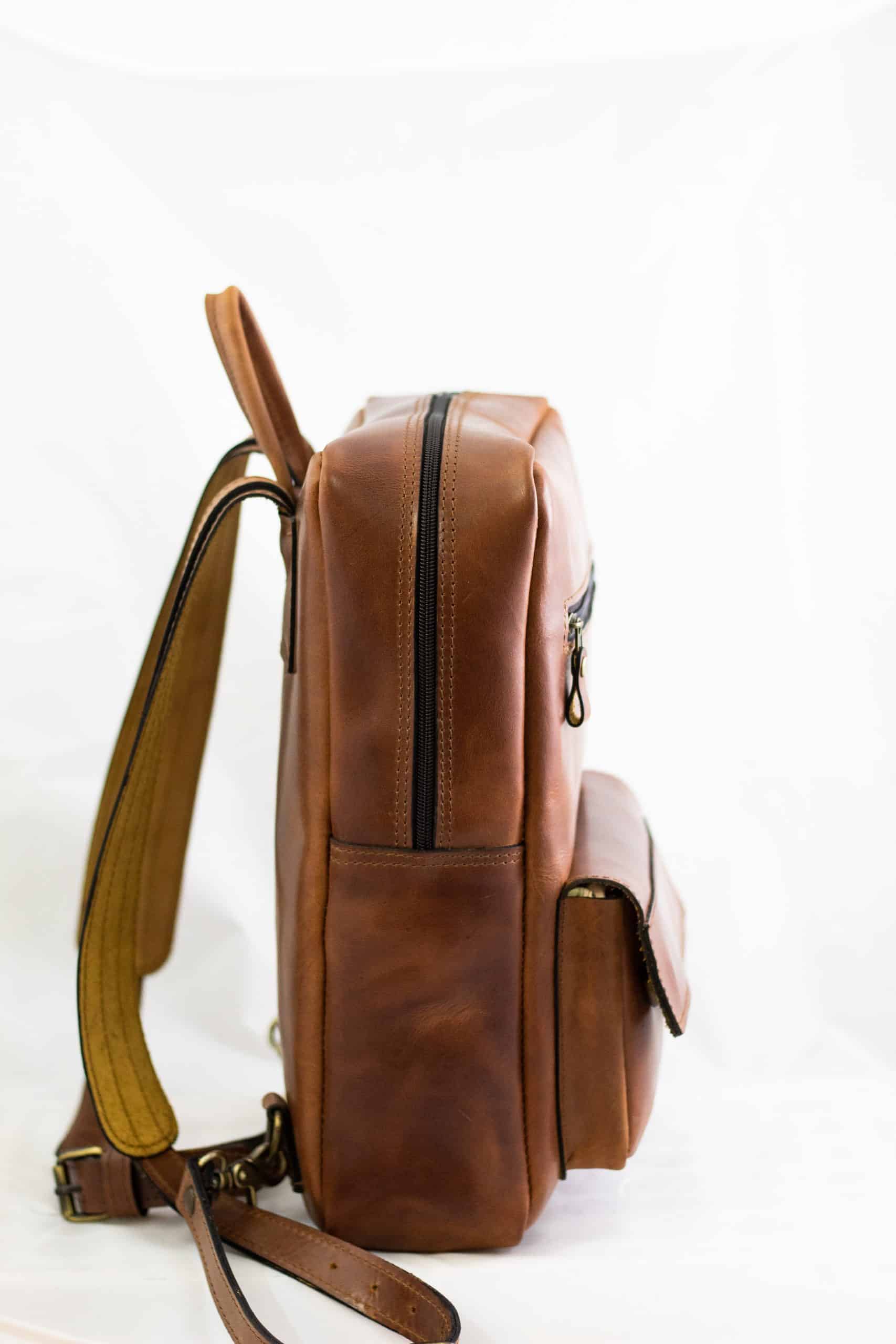 Business Leather Backpack (Single Colors) | | Kortsidakis Leathers